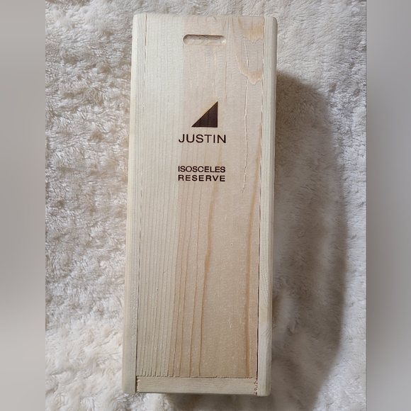 Justin Isosceles | Accents | Justin Isosceles Reserve Empty Wine Box ...